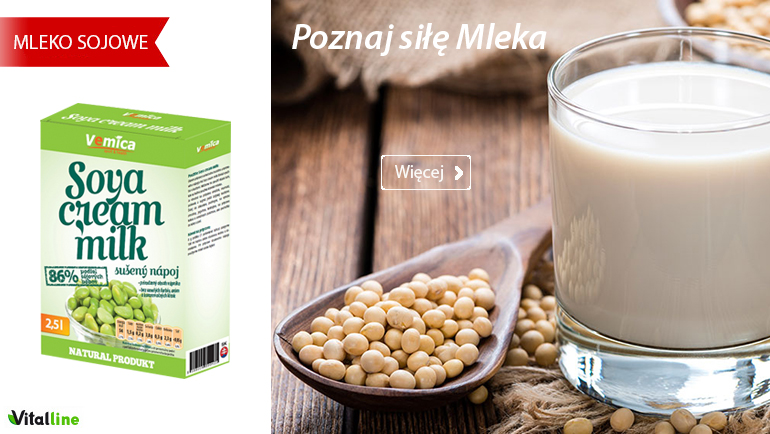 Mleko sojowe - Vitalline e-shop - Mleko , Vemica